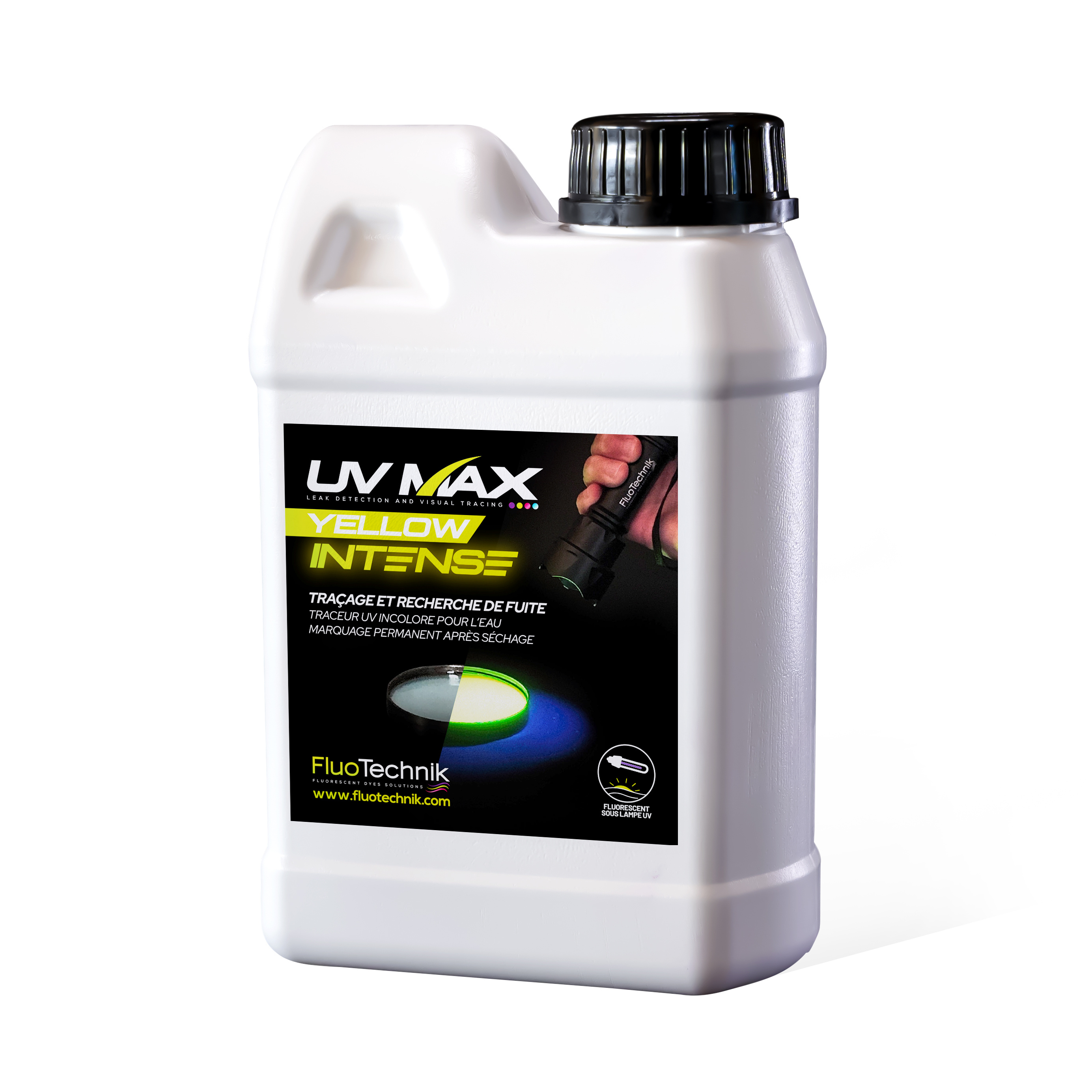 Leak detection and liquid leak test tracer - fluorescent colourless ...